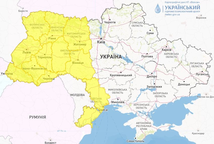 Прогноз погоди на 19-25 червня по Хмельницькій області - vsim.ua